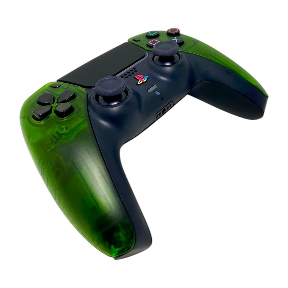 PS2 Emerald Green Green Dualsense Retro PS5 Controller x New ...