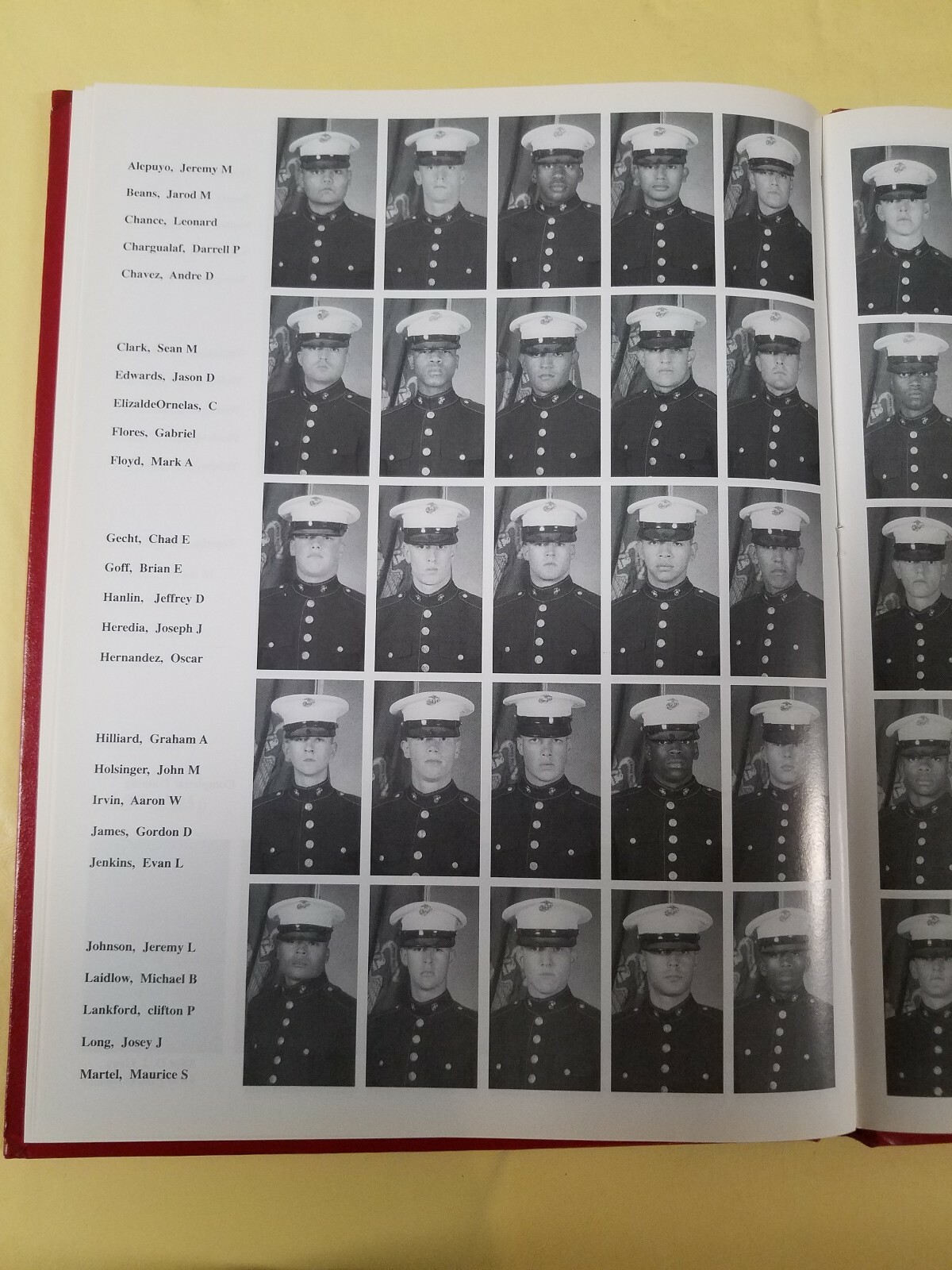 USMC Marine Corps RECRUIT DEPOT San Diego,Ca APRIL 2001 Yearbook annual ...