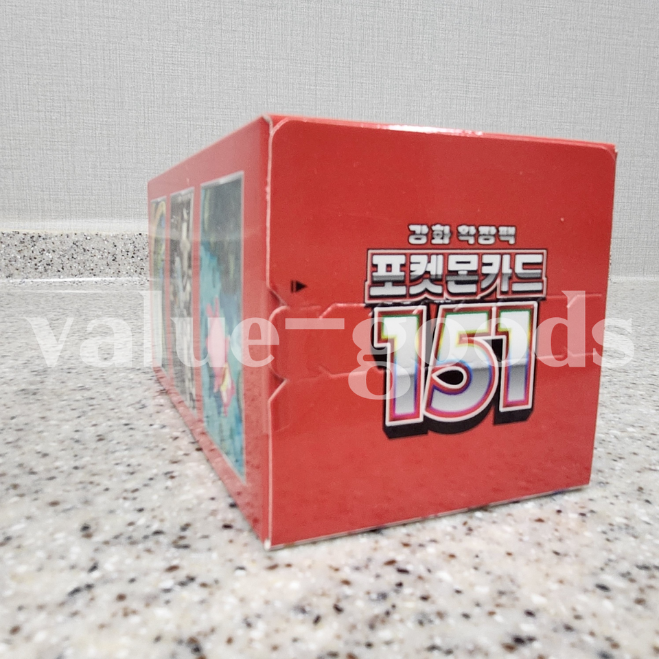 Pokemon Card Scarlet&Violet 151 Booster Box sv2a New Sealed Korean ver ...