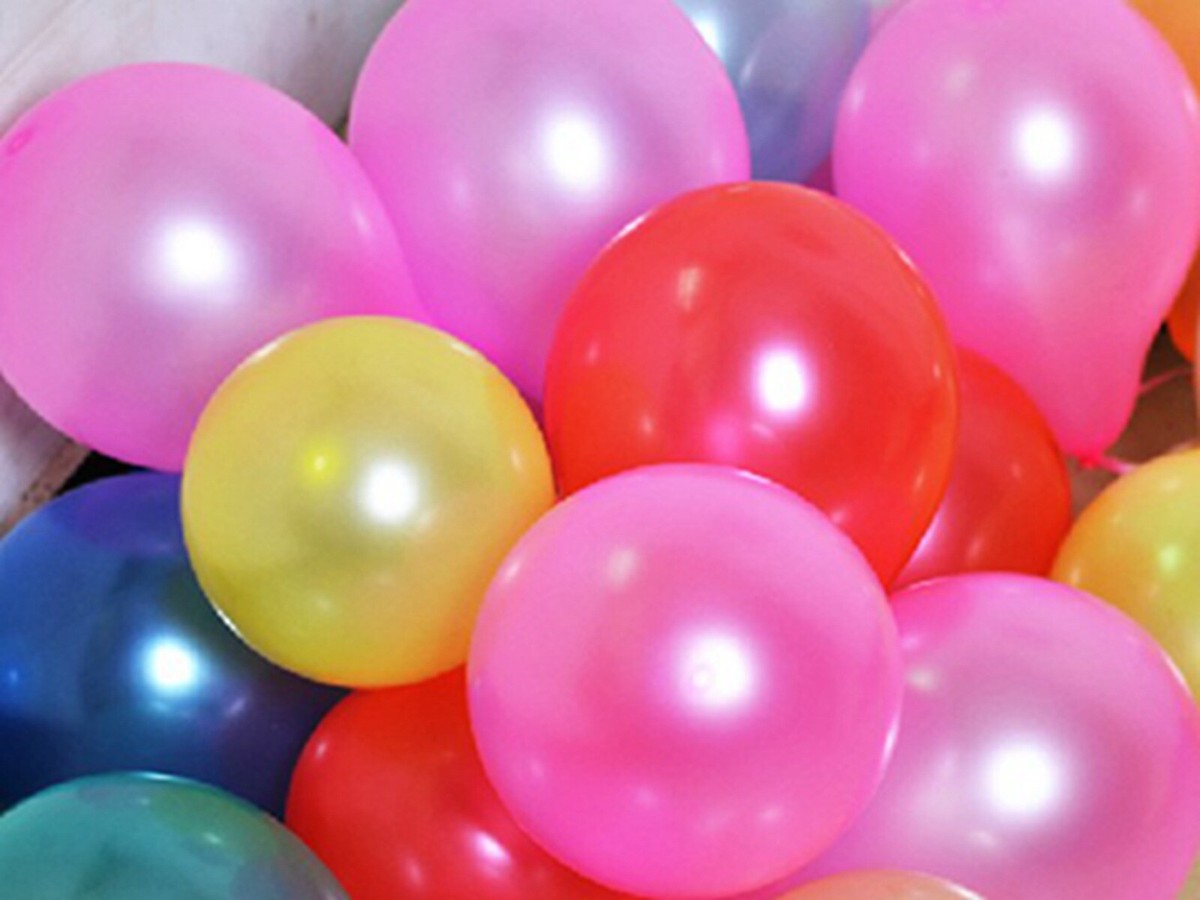 Real Balloons Background