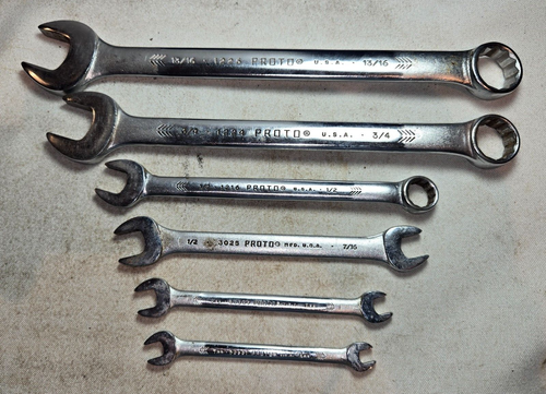 6 PC PROTO TOOLS LOT WRENCHES | eBay