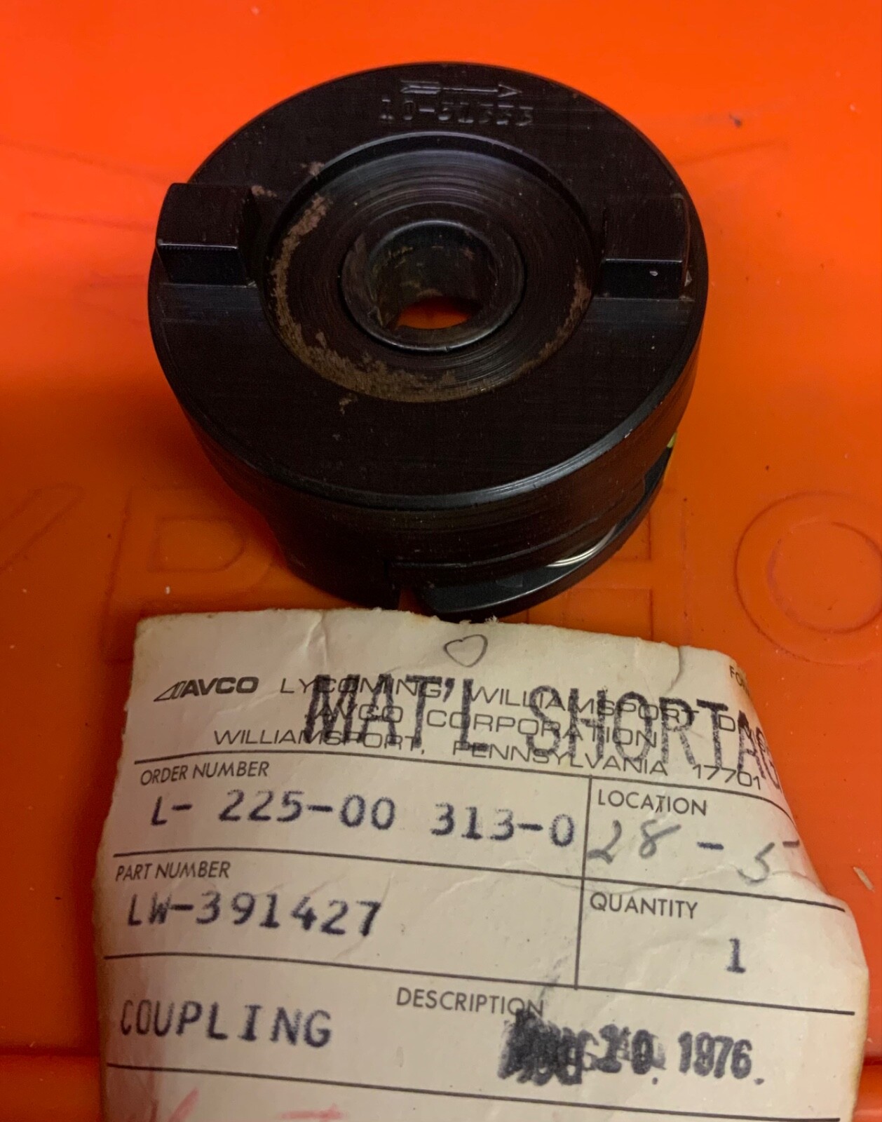 🇺🇸 NOS IMPULSE COUPLING ASSEMBLY P/N 10-391427 10-349354-7 10-51333 ...