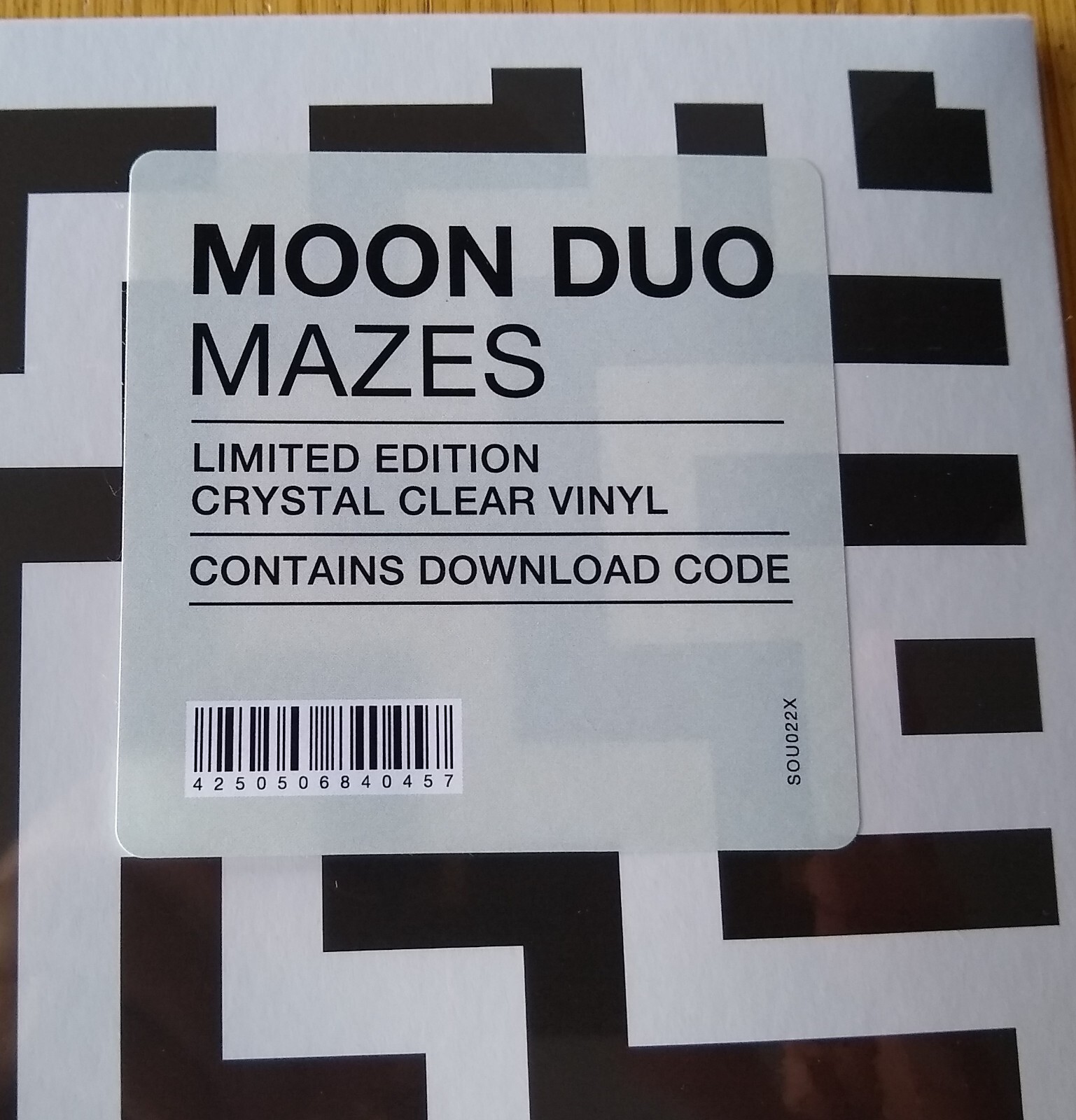 Moon Duo – Mazes - Clear Vinyl LP, Limited Edition, 2021 - NEW SEALED ...