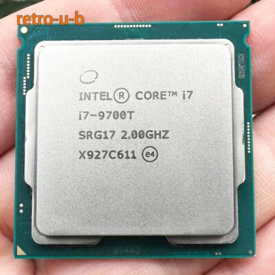 Intel Core i7-9700T CPU LGA 1151 Processor Eight Cores 2GHz 35W | eBay