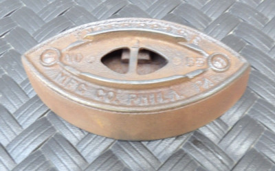 Vintage Sad Iron Base ENTERPRISE MFG. # 55 Philadelphia Doorstop ...