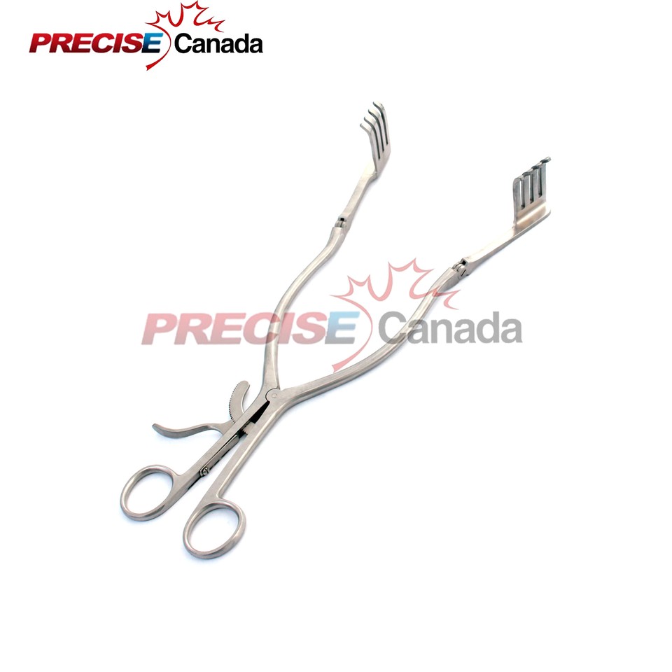 Beckman-Weitlaner Retractor 31cm 4x4 Sharp Hinged Blade Surgical ...