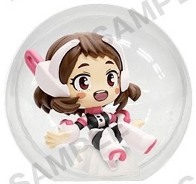 H118 Ochaco Ochako Uraraka Mini Figure My Hero Academia Capsule Toy ...