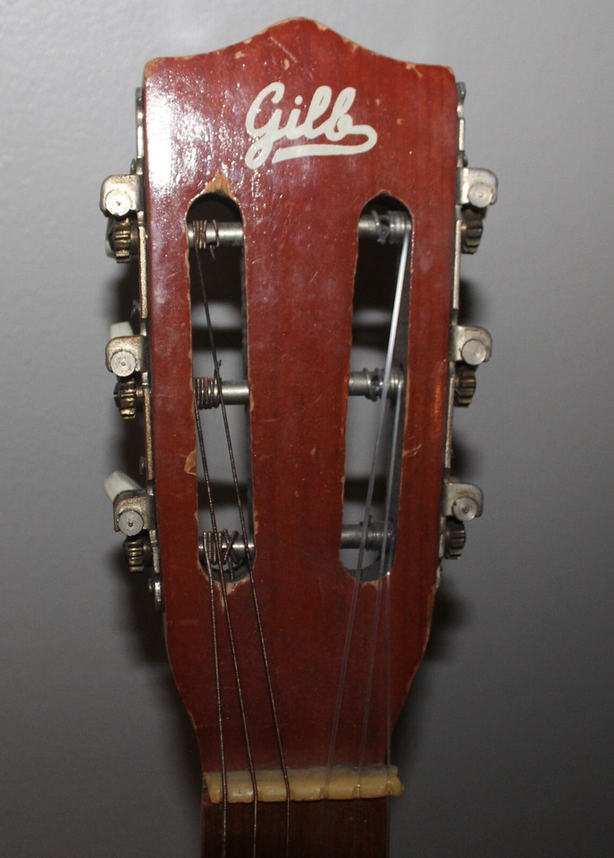 Vintage GILB Guitar Acoustic Classical Artisan Instrument 29 3/8" NEEDS ...