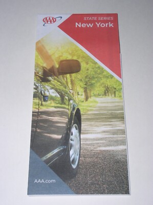 AAA Travel Road Paper Map NEW YORK State Series Brand New | eBay