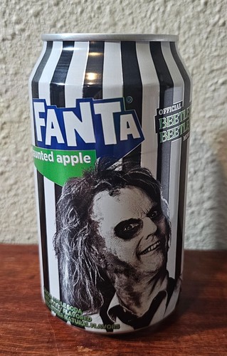 New Limited Edition Beetlejuice Movie Haunted Apple Fanta 12 oz Soda ...