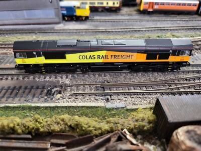 371-387 FARISH N GAUGE CLASS 66 DIESEL 66846 COLAS RAIL NEW DCC READY 6 ...