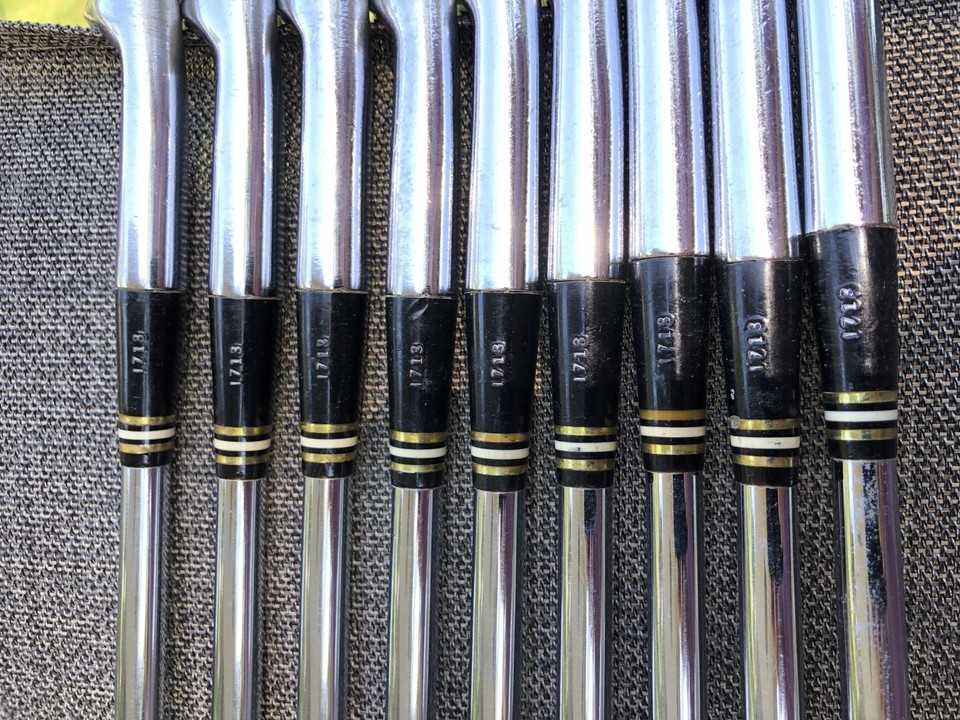 Bob Toski Forged HTF Irons w Muscle Back Golf Club Set 2-Pw Bullet ...