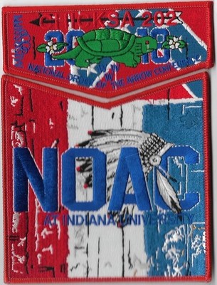 Lodge 202 Chicksa 2018 NOAC 2-piece OA flap set (A) | eBay