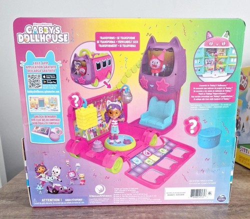 New - Gabby's Dollhouse Purrfect Party Bus - Cat-Errific Celebration ...