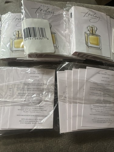 Avon 5 Packs TODAY Eau de Parfum 0.02 fl oz Samples (25) New | eBay
