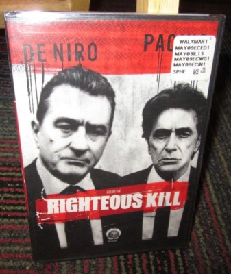 RIGHTEOUS KILL DVD MOVIE, ROBERT DE NIRO, AL PACINO, CURTIS JACKSON, DONNIE W. 13138002099| eBay