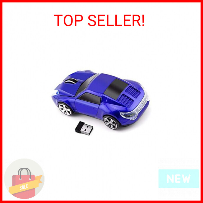 for Tesla Roadster Wireless Sports Car Shape Mouse Mice Computer Laptop ...