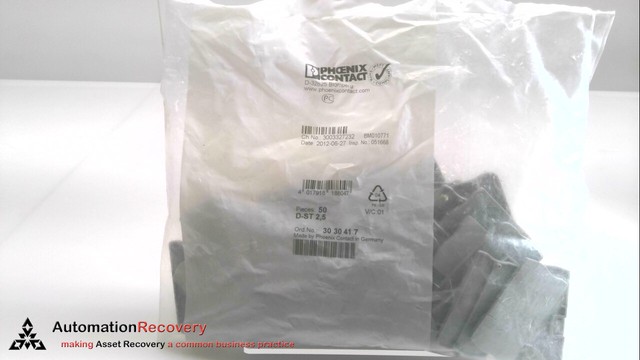 Phoenix Contact D-st 2 5 End Covers 3030417 for sale online | eBay