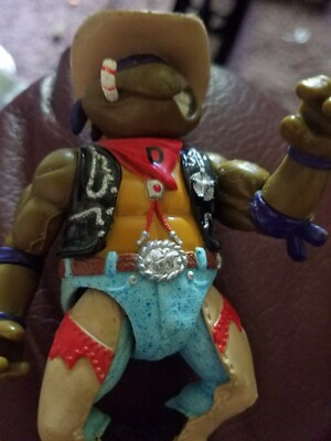Crazy Cowboy Don Teenage Mutant Ninja Turtles Figure 1992 TMNT ...