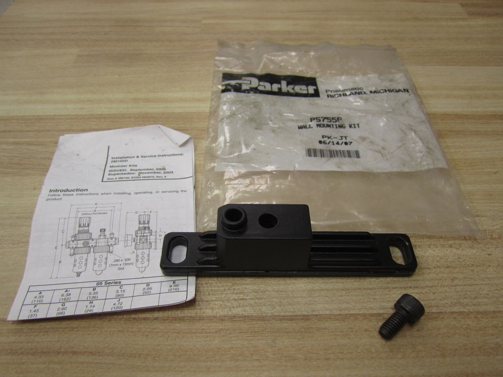 Parker PS755P Wall Mounting Kit PK-JT | eBay