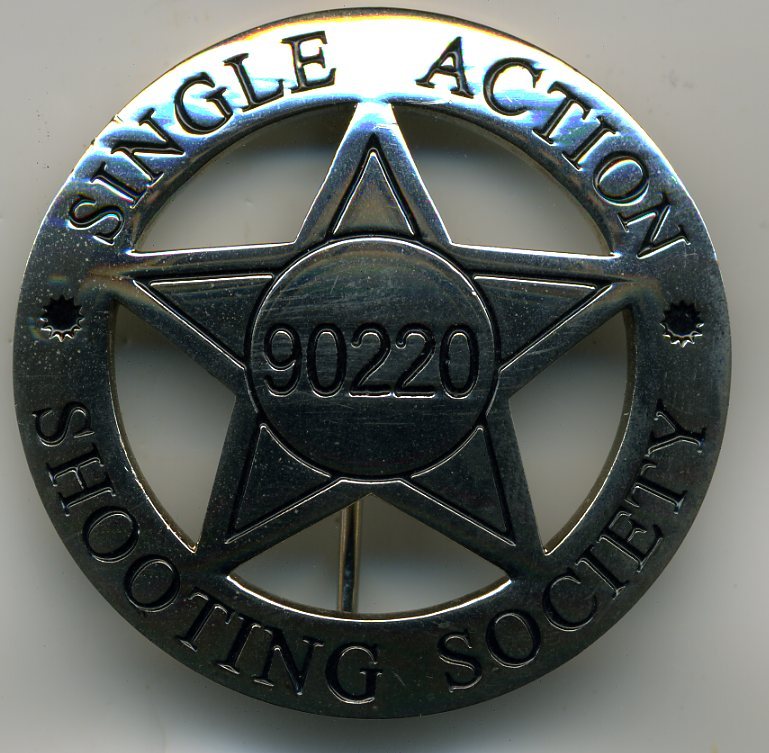 SASS CHOOSE YOUR COLOR YOUR SASS BADGE COWBOY ACTIONSHOOTIN LOADING ...