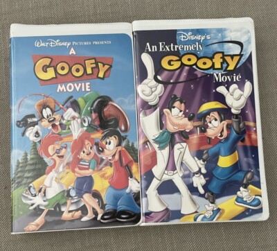 Walt Disney's A Goofy Movie & An Extremely Goofy Movie VHS Set ...