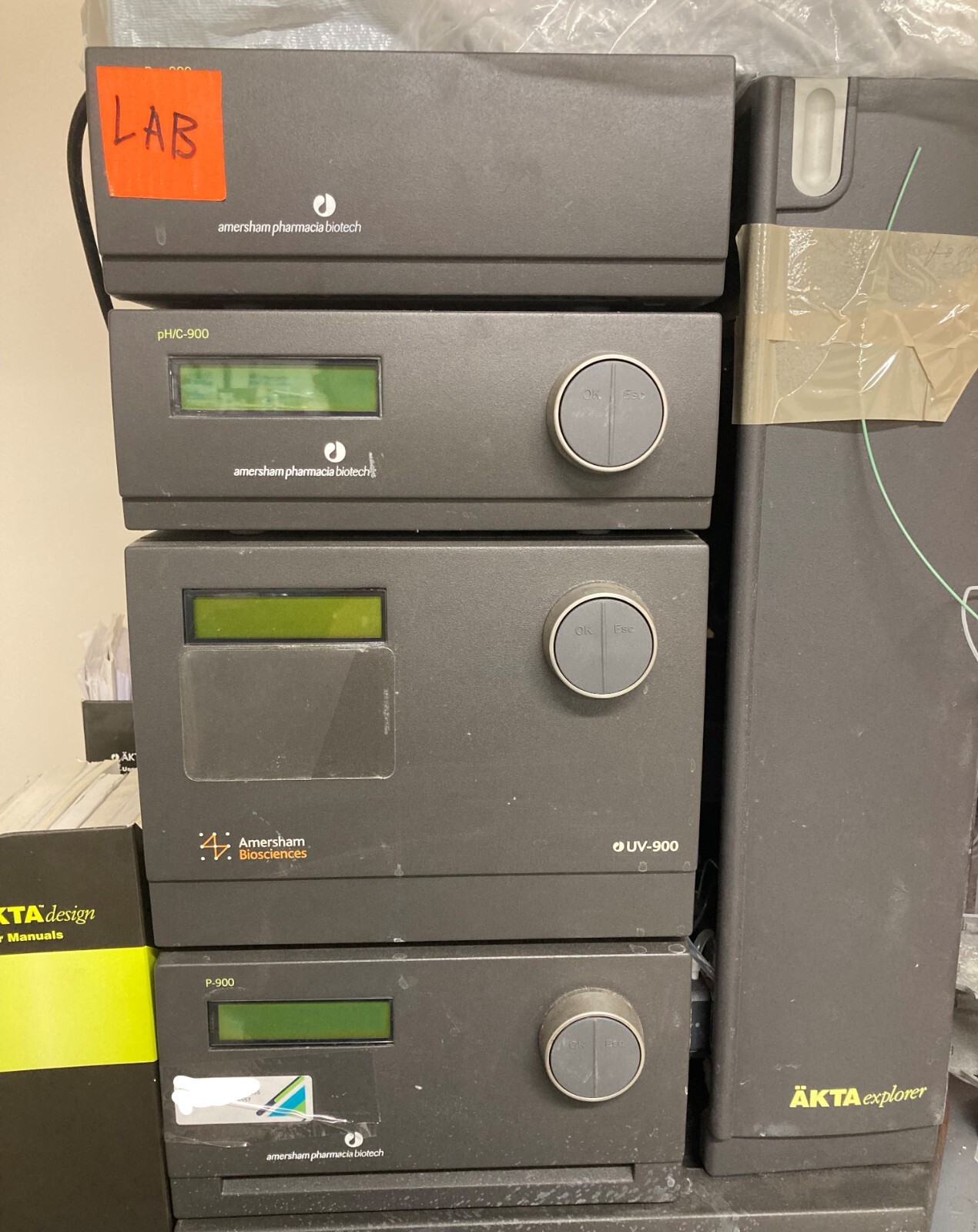 GE AKTA Explorer 10s FPLC Chromatography System | eBay
