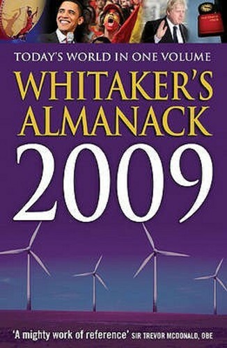 Whitaker's Almanack 2009 by Joseph Whitaker Hardcover Book for sale ...