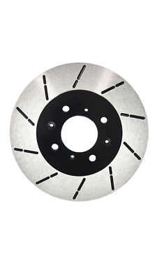 [Front E-Coat Slotted Brake Rotors Ceramic Pads] Fit 02-04 Ford Focus ...