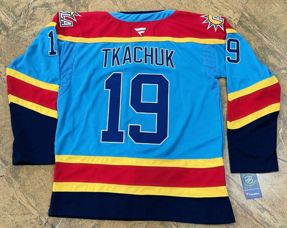 Men's Matthew Tkachuk #19 Florida Panthers Reverse Retro MEN ALL ...