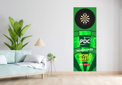 Paddy Power World Darts Championship Dart Board Surround Wall Graphic ...
