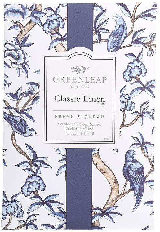 GREENLEAF Large Scented Envelope Sachet - Classic Linen - 3 pack - Made ...