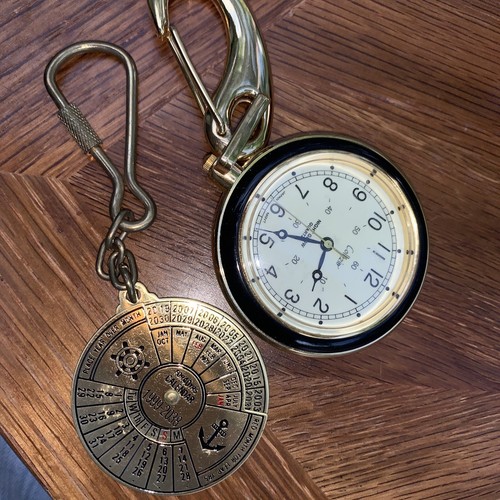 Preowned Collezio Night Glow Quartz Sport Clip Pocket Watch and 40 Year ...