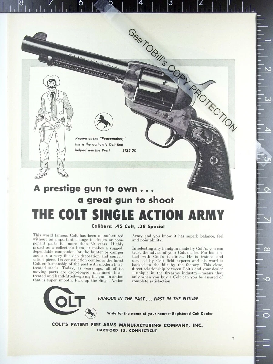 Colt Peacemaker 45