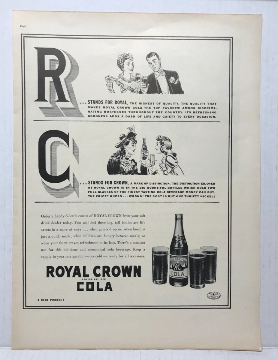 Royal Crown Cola Products