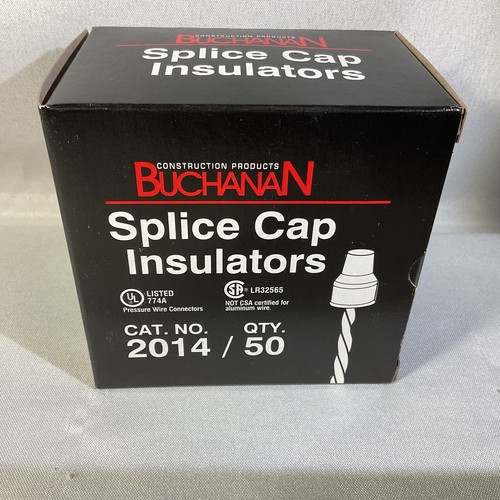 Buchanan 2014 Splice Cap Insulators (Box Of 50) | eBay