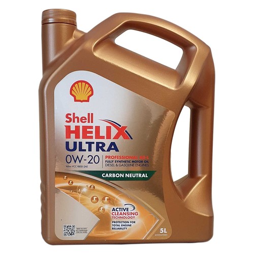 Shell Helix Ultra Professional AS-L 0W-20 0W20 Fully Synth Engine Oil 5 ...