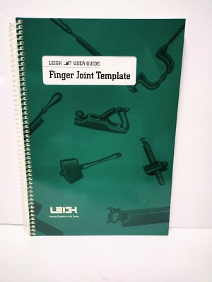 Leigh User Guide Finger Joint Template | eBay