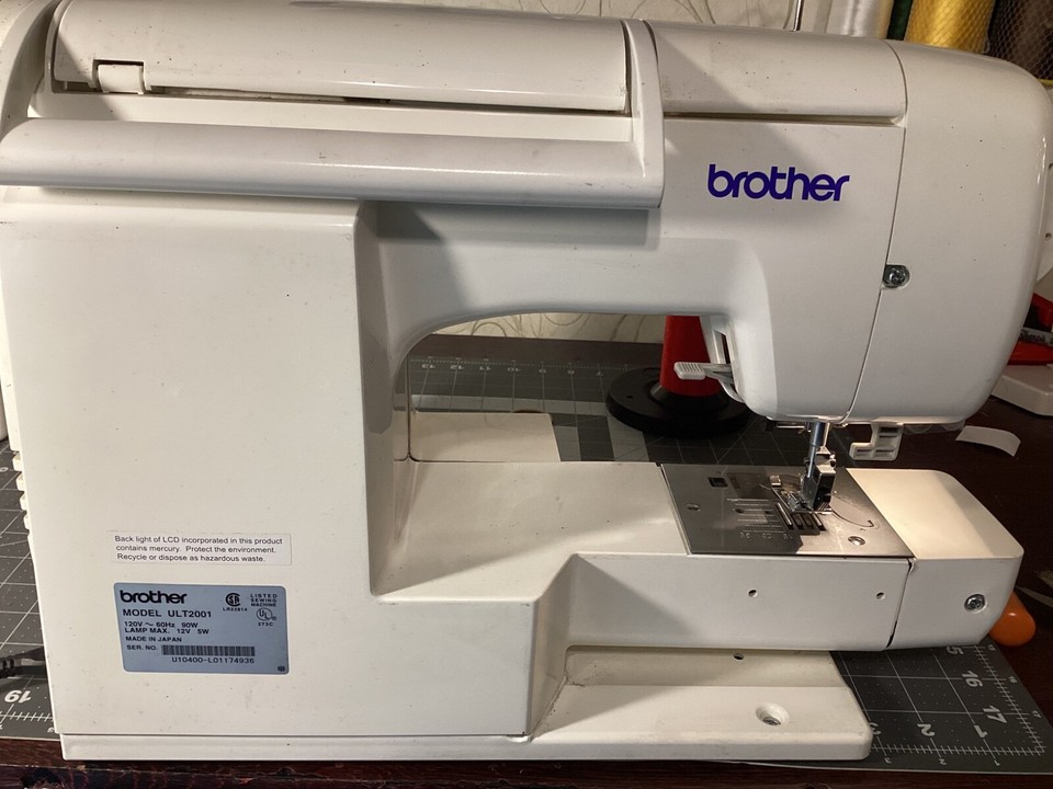 BROTHER PACESETTER ULT 2001AND EMBROIDERY MACHINE FOR PART OR REPAIR | eBay