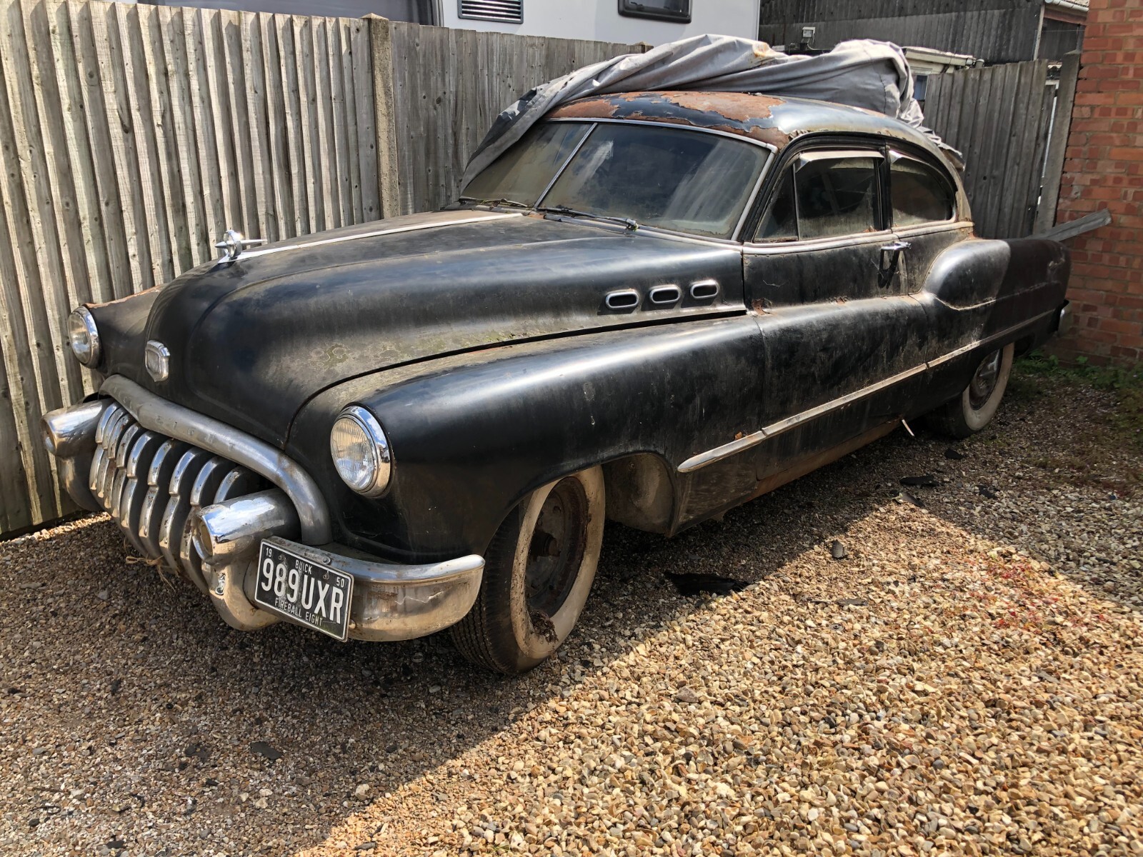 1950 Buick Roadmaster Coupe Fireball Straight 8 - UK American Cars