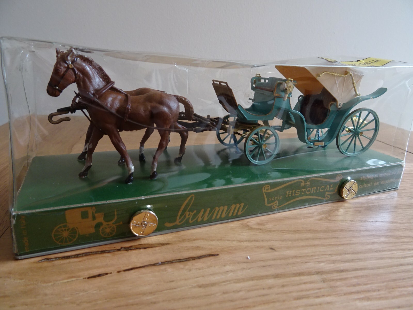 Brumm Historical horse drawn carriage no14 Milord Montijo, 1:43 ...