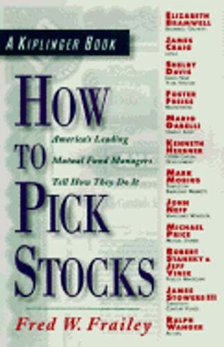 How to Pick Stocks by Fred Frailey: Used 9780812928266| eBay