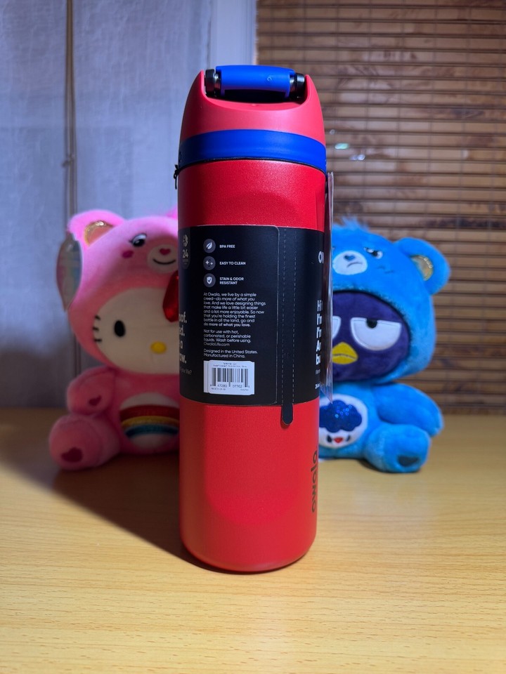 🕸️ Owala X Marvel - Spider-Man 24oz FreeSip New - Expedited Shipping! 🕸 ...