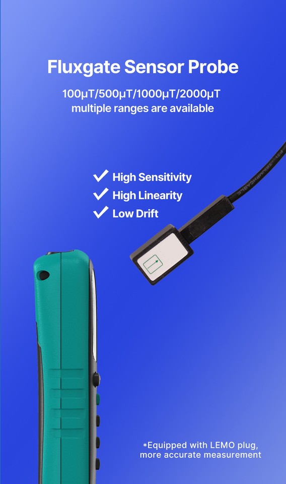 Fluxgate Magnetometer Single Axis Fluxgate Magnetometer Class 1 Range 0 ...