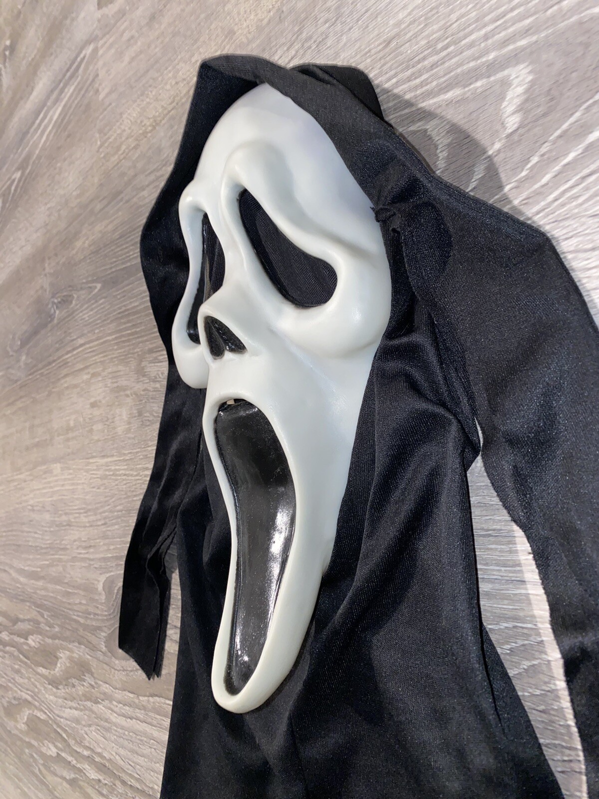 Vintage Scream Ghost Face Mask FUN WORLD DIV Fearsome Faces RARE | eBay