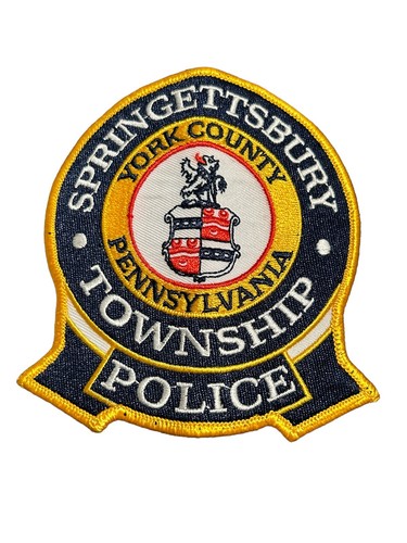 Springettsbury Township (Pennsylvania) Police Department Shoulder Patch ...