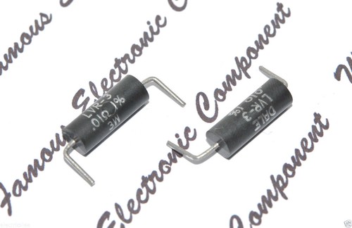 2pcs - DALE LVR-3 0.01R (0R01) 3W 1% Precision Wirewound Resistor NOS ...