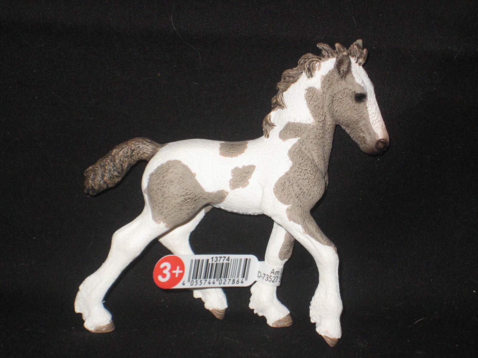 White w/ Spots Colt Filly Horse Tinker Gypsy Schleich AM Limes 69 D ...