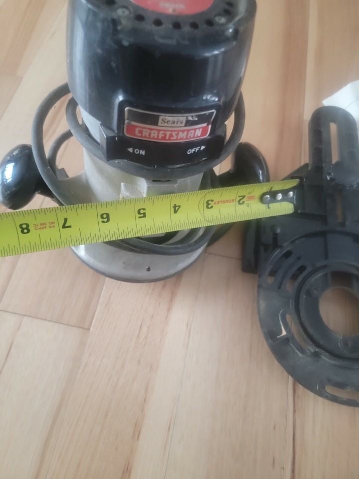 Vintage Sears Craftsman Router Model 315.17361 Works With Guide | eBay