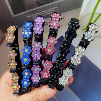 Hair Clip Double Bangs Hairstyle Hairpin Braided Hair Hoop Headbands ...
